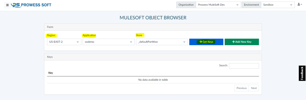 Manage MuleSoft Object Store with Easy Object Browser Tool