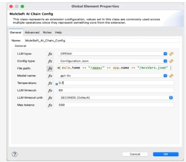 Unlocking AI Integration with MuleSoft: AI Chain Connector